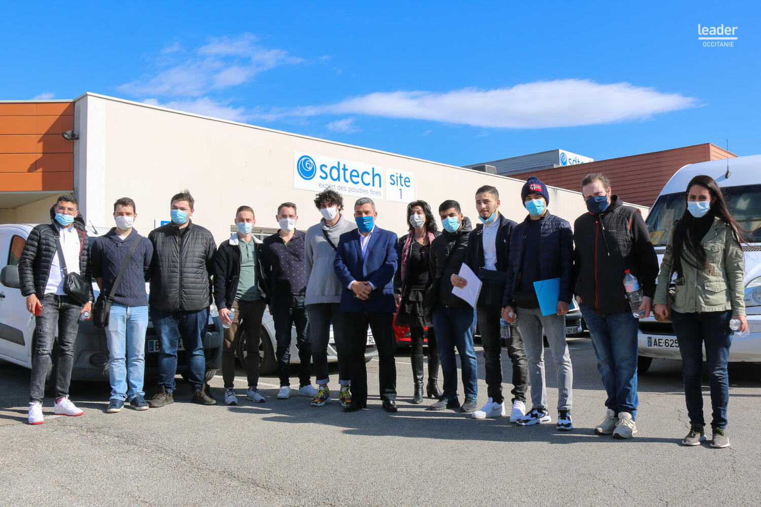 Visite de SDTech dans le cadre du programme Leader Solidarités – SDTech Groupe
